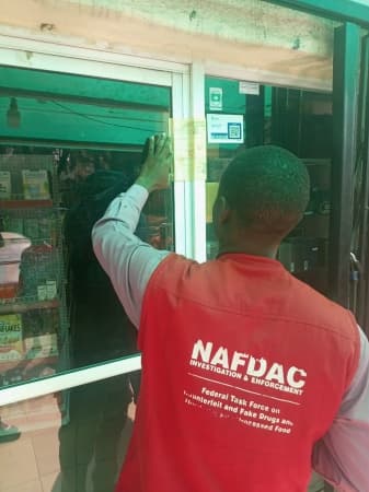 NAFDAC seals Abuja pharmacy, arrests two over sale of expired drugs ...
